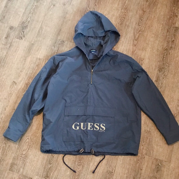 Guess | Jackets & Coats | Vintage Guess Windbreaker Jacket Size M ...